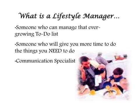 Aspects Of Lifestyle Management Generally Management Requires Skills