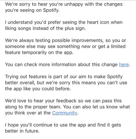 The ♡ Heart Button Is Being Replaced With A Pl The Spotify Community