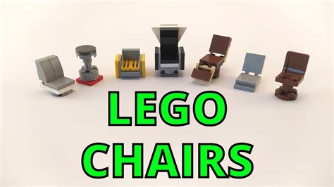 Lego Chair Designs