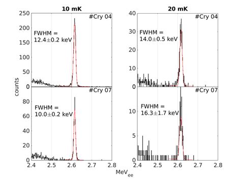 Energy Resolution Of 2615 Mev γ Peaks Measured With Detector Modules