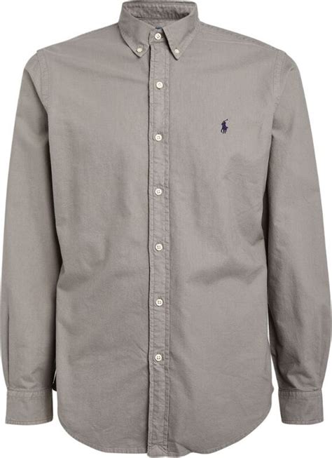 Polo Ralph Lauren Cotton Slim Fit Oxford Shirt Shopstyle