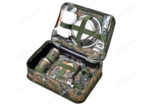 Купити Набір туристичний для мисливця рибалки Ukraine у камуфляжному кейсі ціна за набір 13