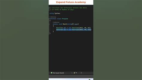 C Programmers Faq 10 Difference Between 2 Dates Programming Developer Csharp Dotnet