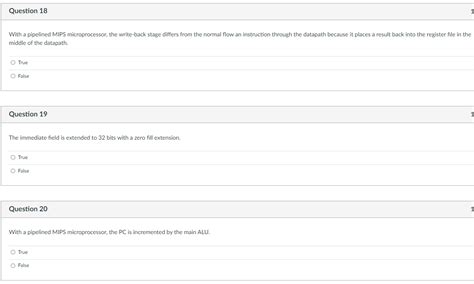 solved question 18 1 with a pipelined mips microprocessor