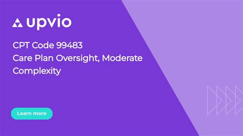 Cpt Code 99483 Care Plan Oversight Moderate Complexity Upvio