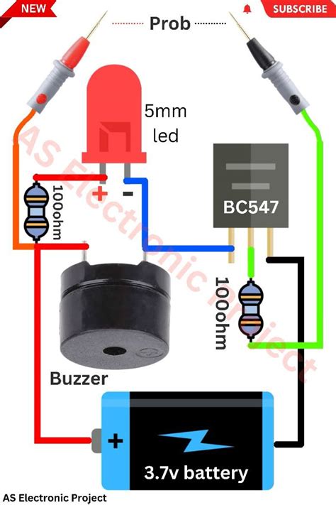 Continuity Tester Circuit Diagram Mini Multimeter Circuit Diagram