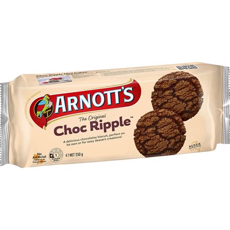 Arnott S Chocolate Ripple 250g Woolworths