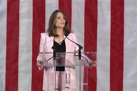 Marianne Williamson Launches 2024 Presidential Campaign