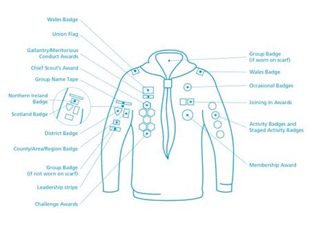 Beaver Badge Positions 2nd Cheadle Scout Group