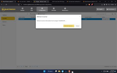 Need Firmware Update For XP PV Input Not Working Correctly General Troubleshooting
