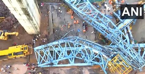 Girder Launching Machine Collapsed A Total Of 16 Bodies Have Been