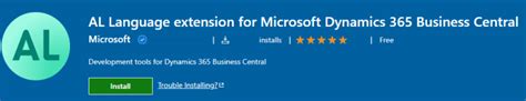 Al Language Extension For Microsoft Dynamics 365 Business Central