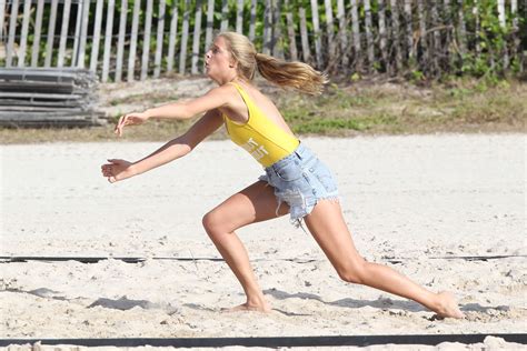 Abby Champion Playing Volleyball 13 Gotceleb