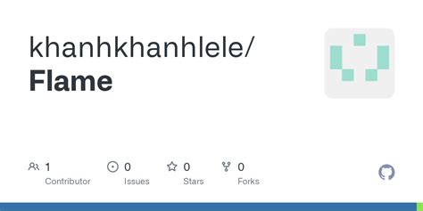 Github Khanhkhanhleleflame