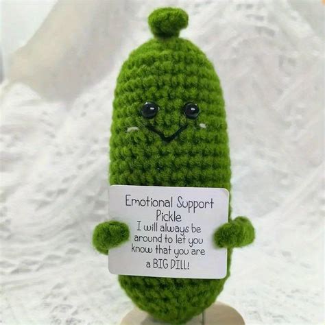 Funny Crochet Positive Potato Partner Positivity Affirmation Temu
