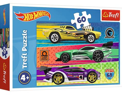 Пазл Trefl 60 деталей: Это Hot Wheels! (TR17389) - купить в интернет ...
