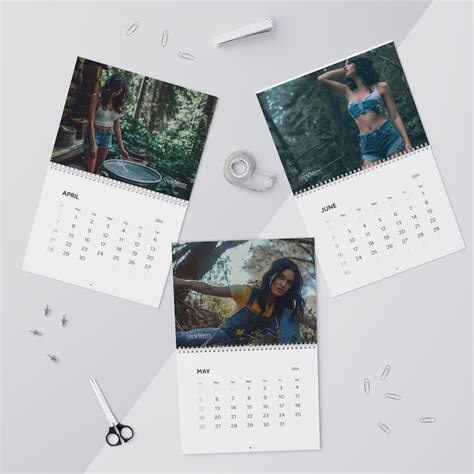 Calendrier Hot Babes 2024 Édition Calendrier Mural Sexy Blanche Neige