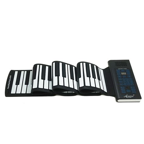 Keys Roll Up MIDI Flexible Digital Electronic Piano Aiersi Keyboard