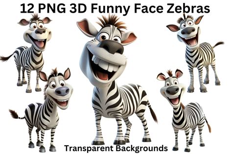 Zebra Funny Face