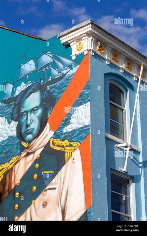 History Mural On Crowe Street Dundalk County Louth Ireland Stock
