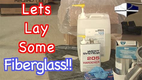 Laying Fiberglass And Fairing The Repairs Youtube