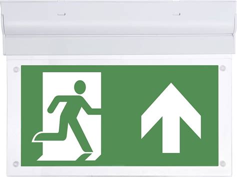 Ceiling Mounted Emergency Exit Sign Shelly Lighting