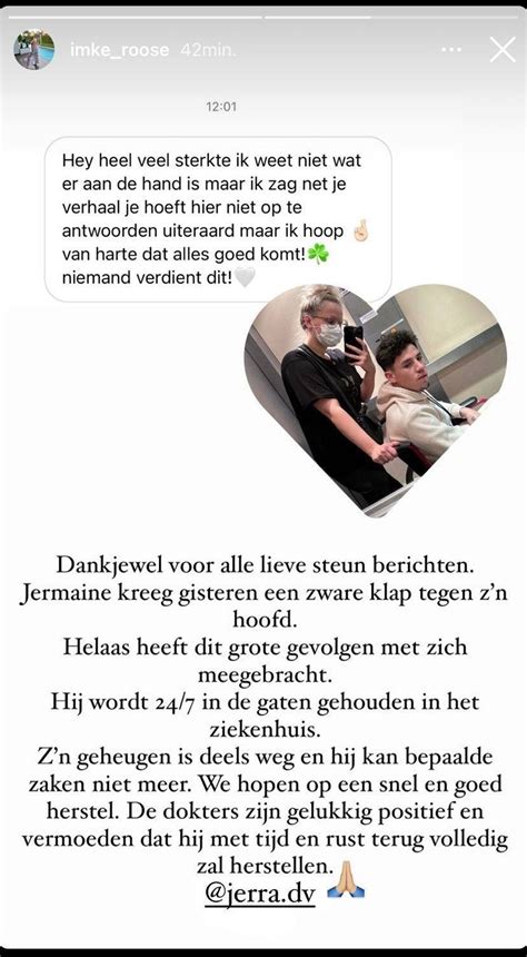 Eotb Imke Roose Deelt Op Instagram Schokkend Nieuws