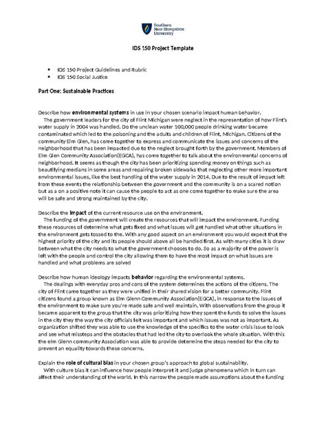 IDS 150 Project 2 Finished 1 IDS 150 Project Template IDS 150