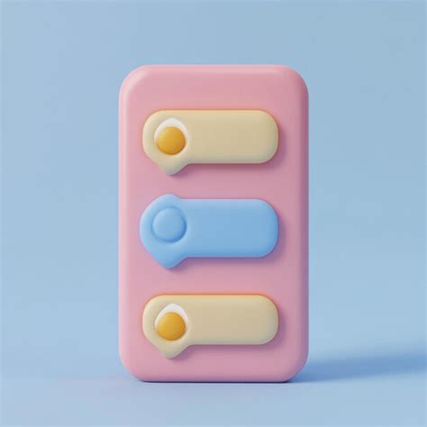 3d List Icon Organization And Tasks Logo Illustration Premium Ai Generated Image