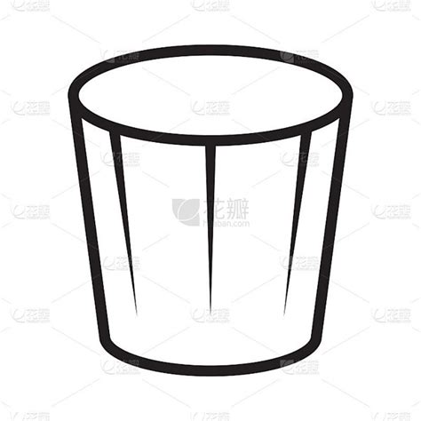 线艺术矢量图标古董瓶塞或软木塞