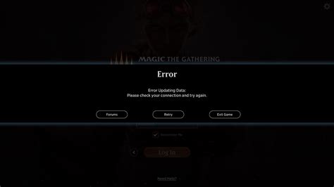 Error Updating Data Rmagicarena