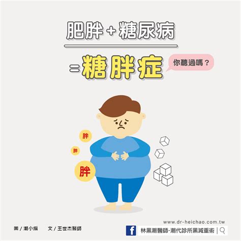 你知道什麼是「糖胖症」嗎？／文：王世杰醫師 想減肥