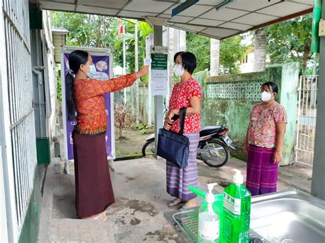 ရန်ကုန်တောင်ပိုင်းခရိုင် သန်လျင် ၌ ကိုဗစ် ၁၉ ရောဂါ ကြိုတင်ကာကွယ