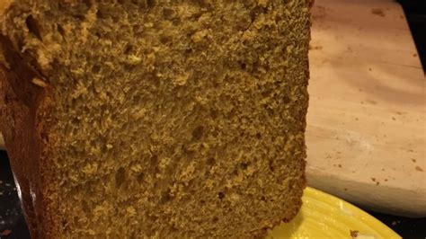Molasses Oatmeal Bread Machine Recipe