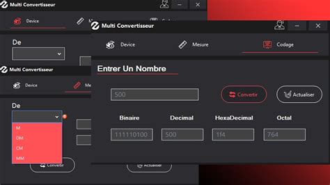 Programme De Conversion Avec Un Code Source Youtube