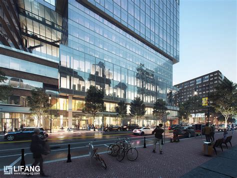 Mixed Use Architectural Renderings By Lifang Vision Behance