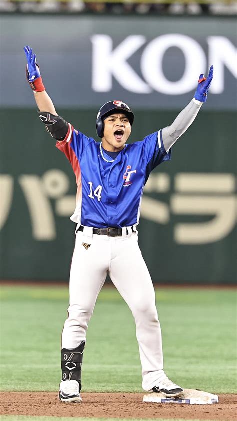 Cpbl 中華職棒 世界棒球12強賽 超級循環賽 Game3⚾️ 邱智呈車布邊二壘安打！ 進帳2分
