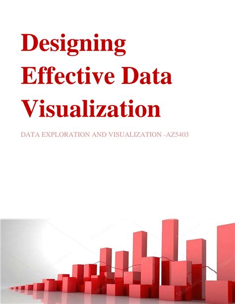 SOLUTION: Designing effective data visualization - Studypool