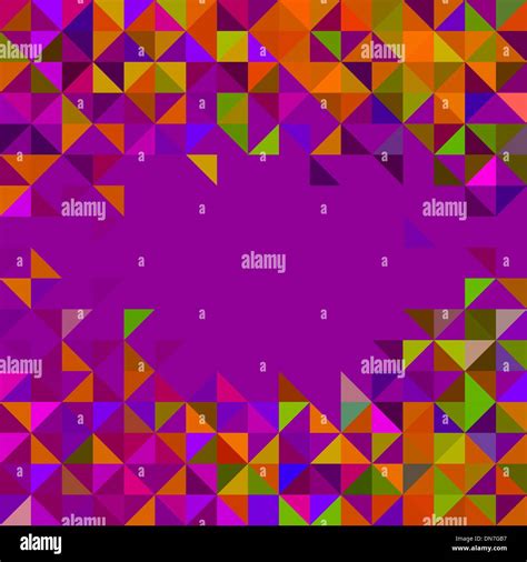 Abstract Geometric Background Trendy Mosaic Stock Vector Image And Art Alamy