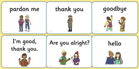 Greetings A Flashcards English Teacher Made