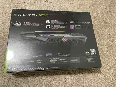 Msi Nvidia Geforce Rtx 3070 Ti 8gb Gráficos Double Data Rate 6 Placa