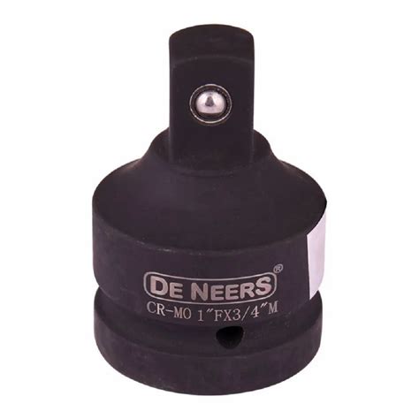 De Neers Carbon Steel Impact Socket Adaptors Drive Size 1 Inch At