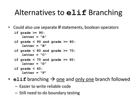 Ppt Complex Branching Statements Powerpoint Presentation Free