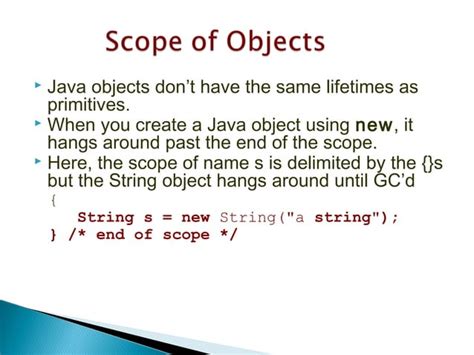 Core Java Concepts Ppt