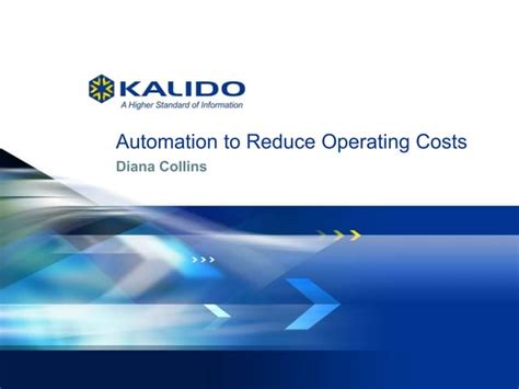 Automation To Reduce Operating Costs Pptx