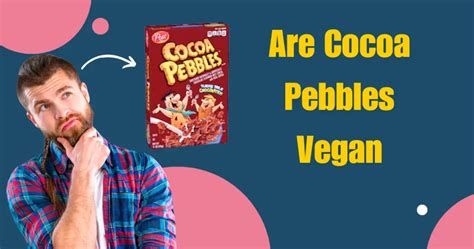 Are Cocoa Pebbles Vegan Veg With Seeds