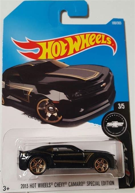 Hot Wheels 2017 Camaro Fifty Special Edition Black India Ubuy