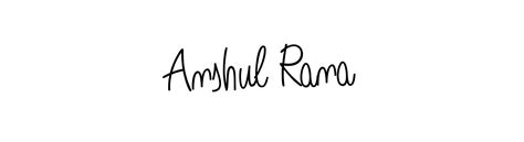 92 Anshul Rana Name Signature Style Ideas Get E Signature