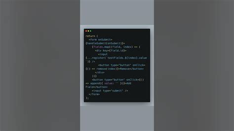 master dynamic fields with tanstack form reactjs youtube