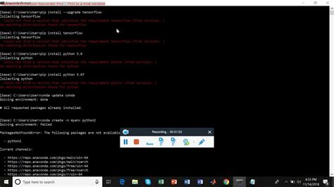 Deep Learning Python 3 7 And Tensorflow Incompatibility YouTube